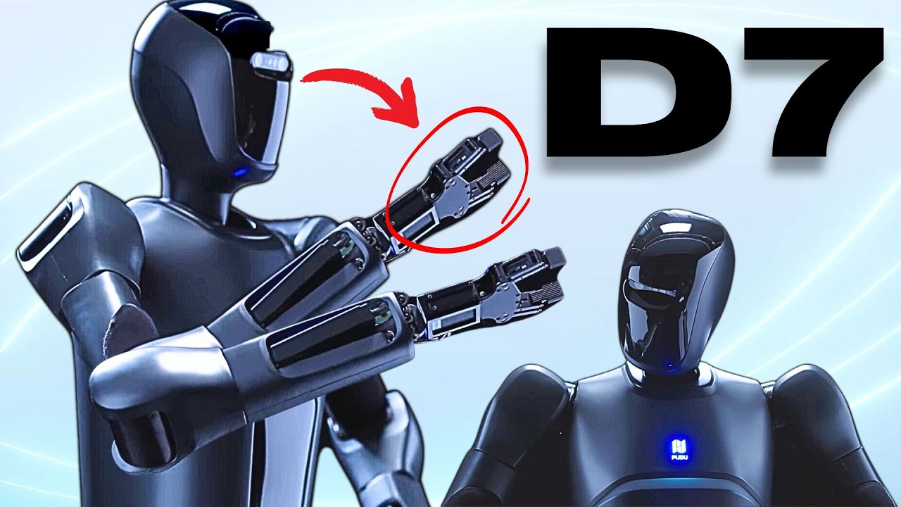New "D7" AI Humanoid Robot Demos This Next Gen Home Robot Tech (LLAMA 3 ...