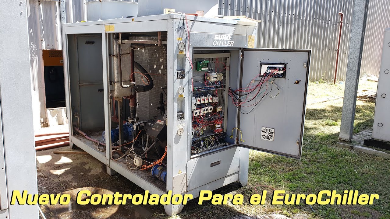 Diseño de un Nuevo Comando Para el Eurochiller - YouTube