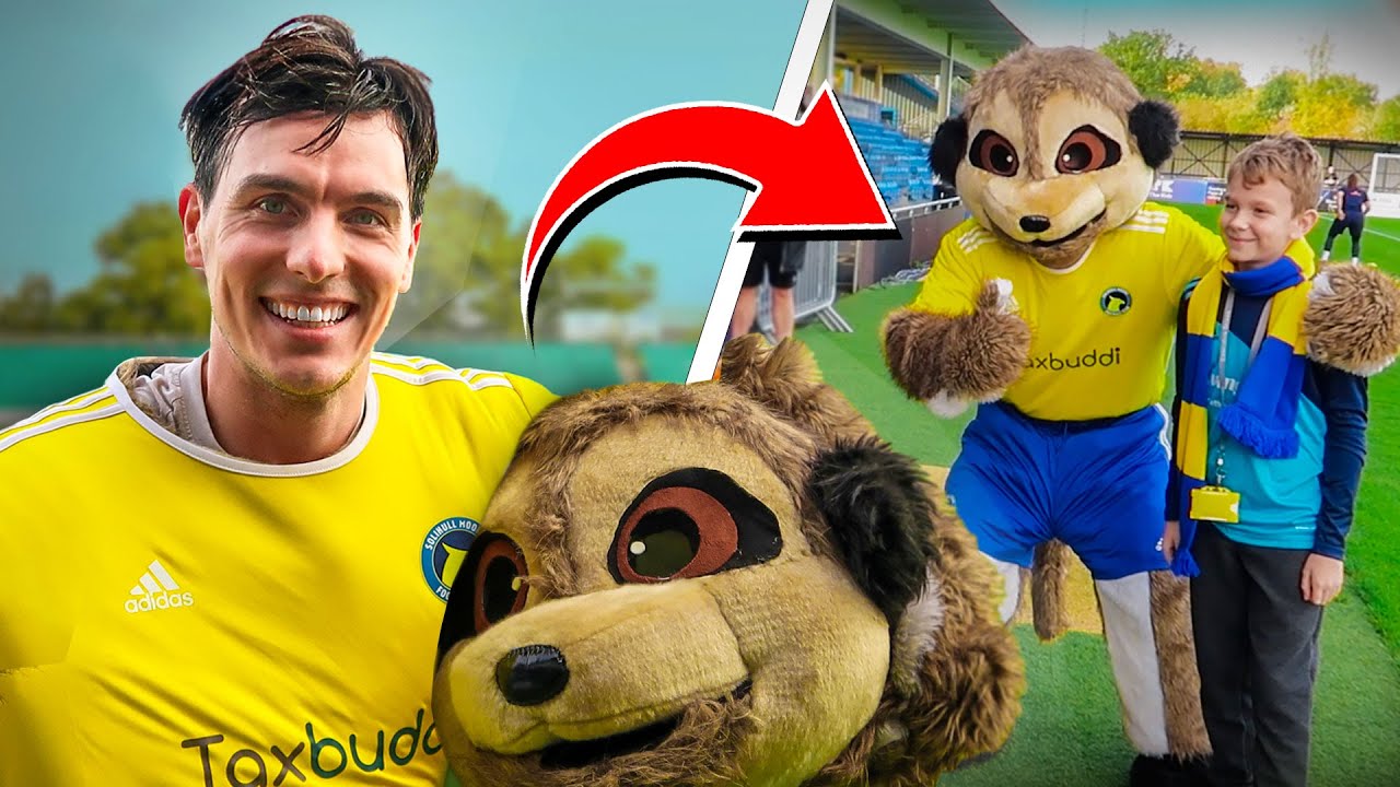 How To Be A Football Mascot! - YouTube