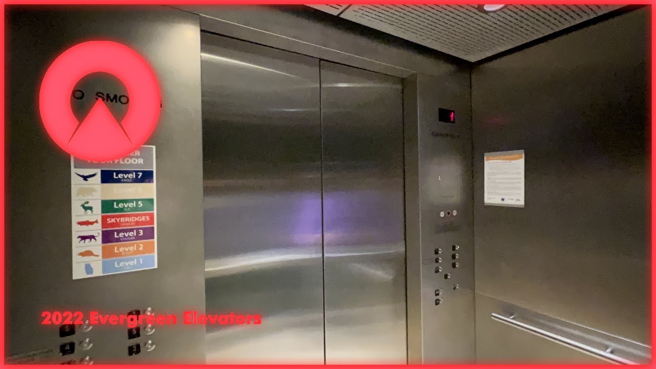 Night Ride - Schindler 500A Traction Elevators | Vancouver, WA - YouTube