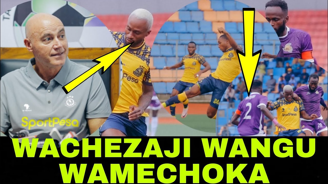 KOCHA WA YANGA GAMOND AMEWAKINGIA KIFUA WACHEZAJI WAKE KUA WALIKUA ...