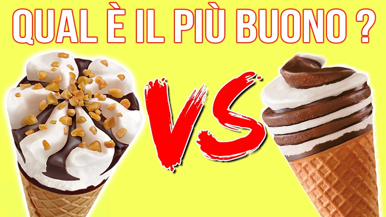 QUAL È IL CONO GELATO più BUONO ? 🍦 BEST CIBO EVER #04 - YouTube