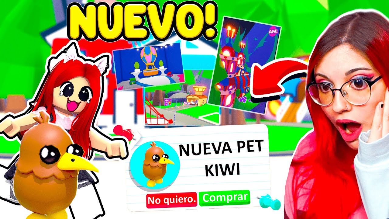 *NUEVA* COMO CONSEGUIR LA MASCOTA KIWI y CASA *DE JUGUETES* en Adopt Me ...