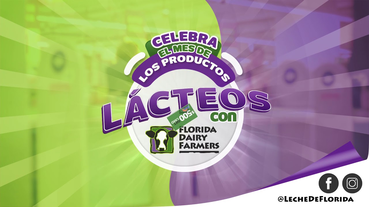Celebra y Gana con Leche de Florida - YouTube