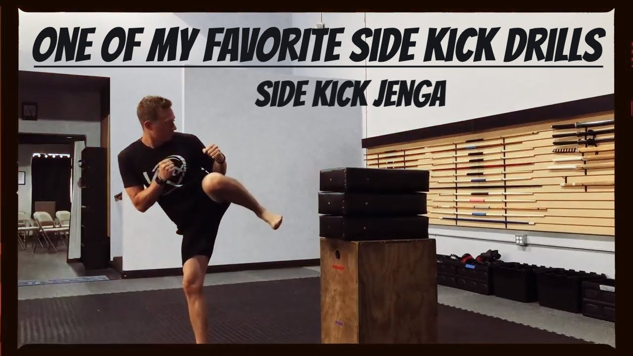 Side Kick Jenga - Improve Chamber, Foot Position, and Accuracy - YouTube