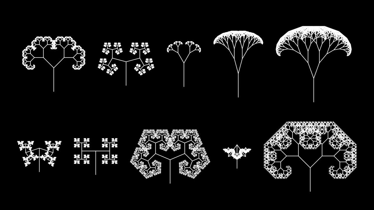 Bilateral Stimulation with Binary Symmetric Trees (visual calming for anxiety) - YouTube