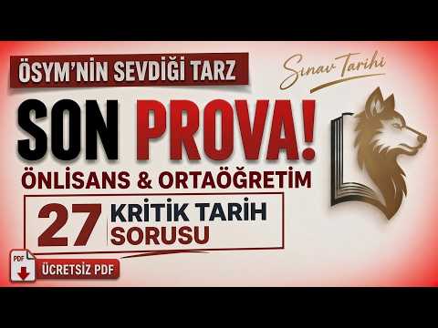 ÖSYM'nin Önlisans/Ortaoğretim Tuzakları! | KPSS Tarih Soru Çözümü #kpsstarih