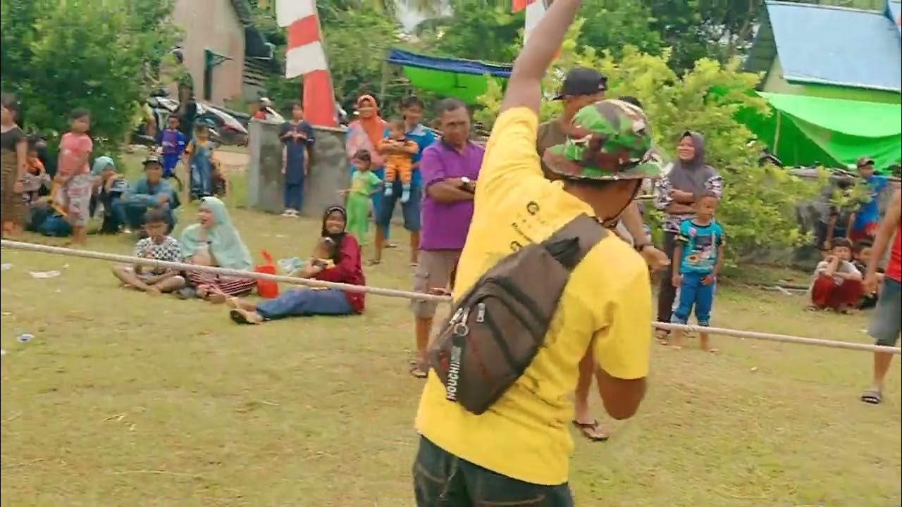 keseruan lomba tarik tambang hut ri - YouTube
