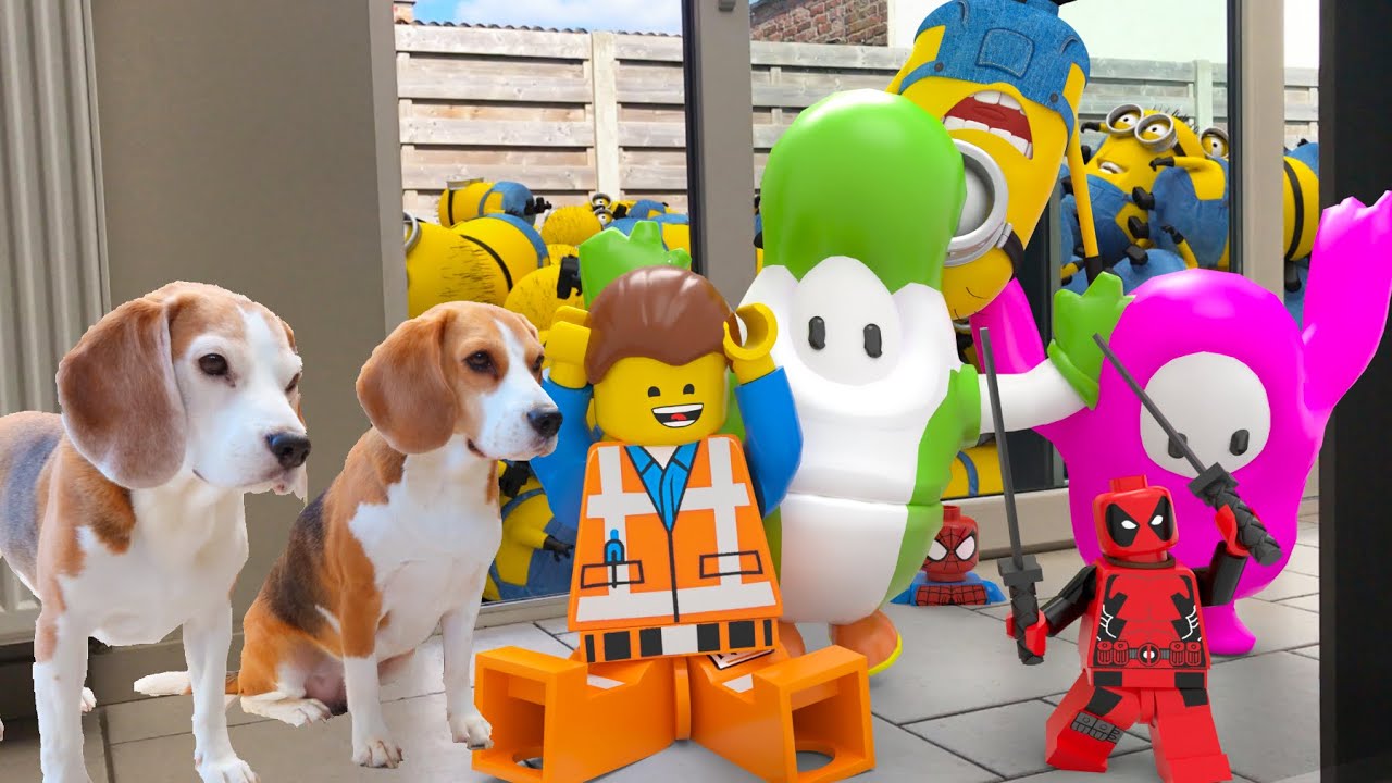 Fall Guys Meets Fortnite in REAL LIFE Animation! - YouTube