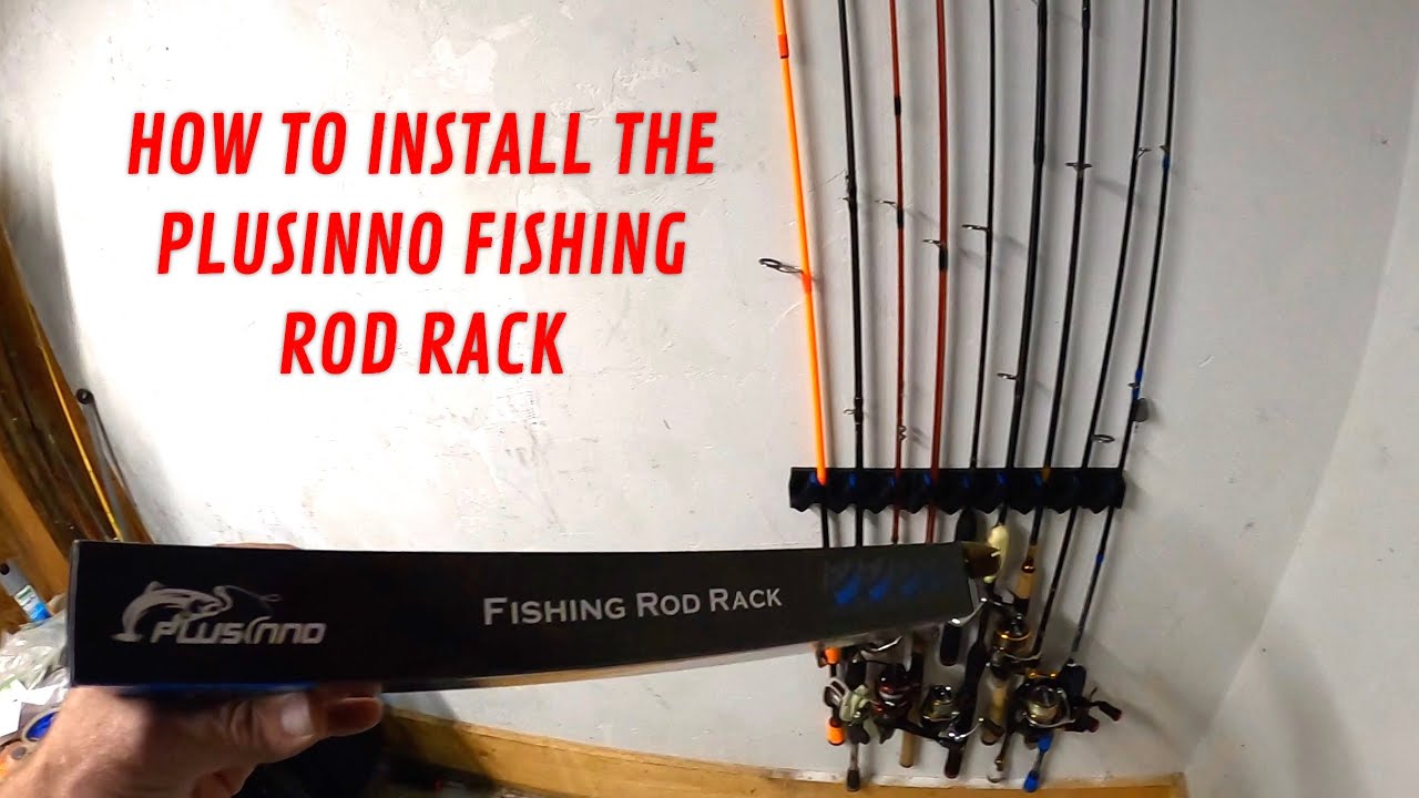 How to Install the Plusinno Fishing Rod Rack - YouTube