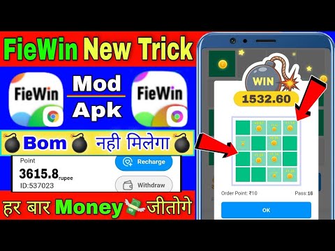 Mines Game Winning Trick // Minesweeper Game Trick Today/Fiewin Game # ...