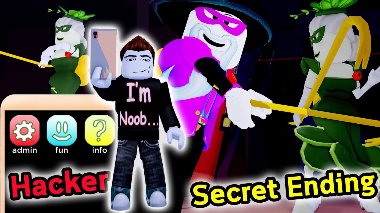 ผมเป็น Hacker Admin และได้ฉากจบลับ Roblox Break In 2 - YouTube
