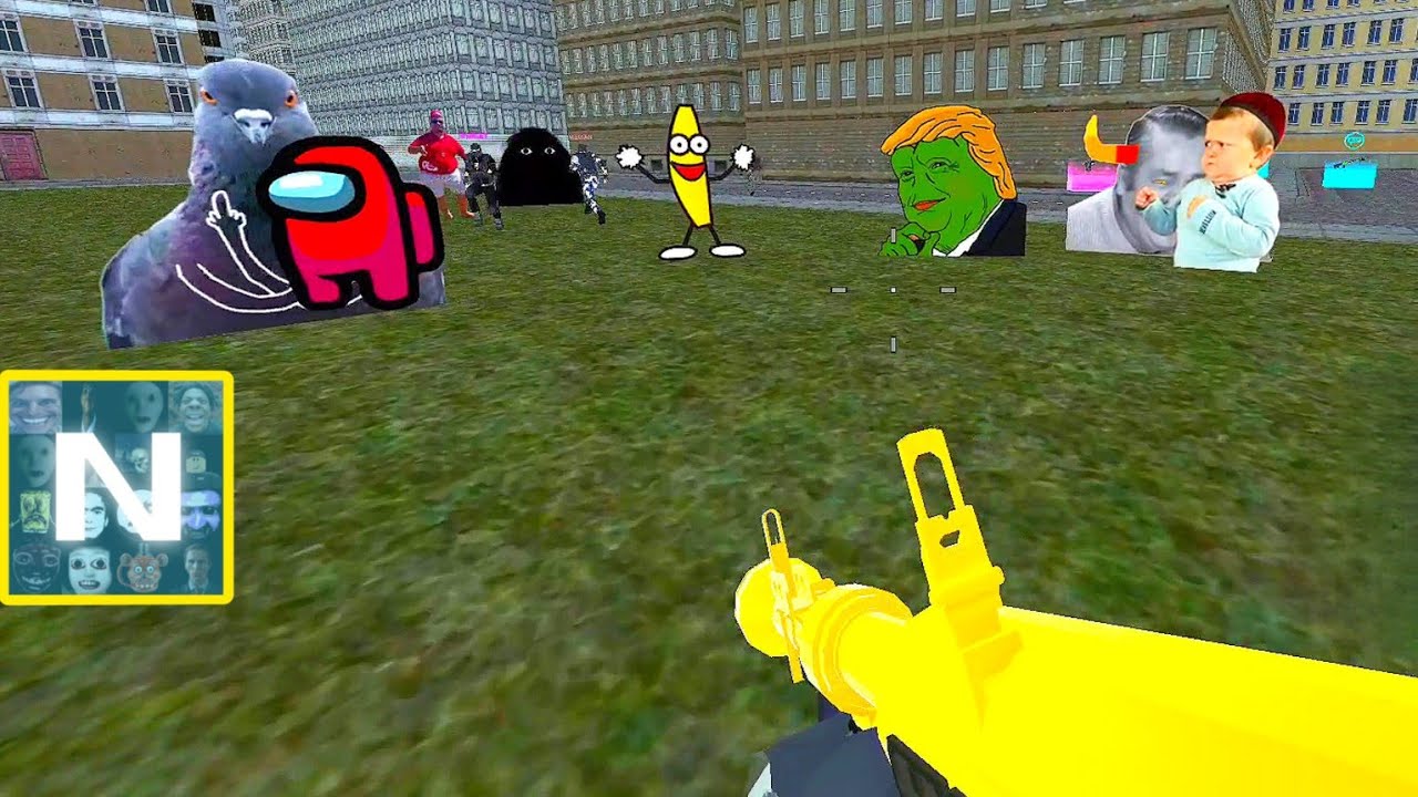 Nextbots Sandbox in Backrooms Shooter Gameplay 164, Sandbox Android ...