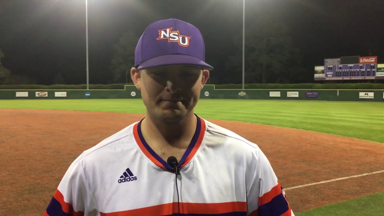 Junior Jerry Maddox discusses picking up his first career win. - YouTube
