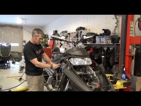 Ski doo 700 Rev mod sled build, ep# 24 Console, carb, clutch, Mod ...