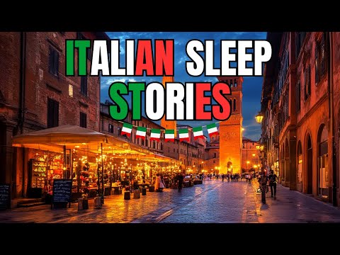 Stories to sleep in Italian | The best way to learn Italian | Italian listening practice 🟢⚪🔴