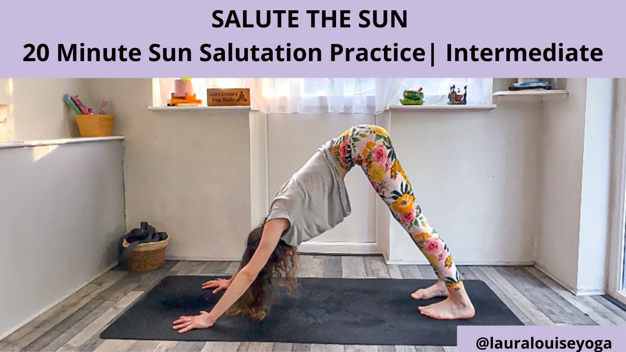 20 minute salute the sun! Sun salutations | quick, strong & effective ...