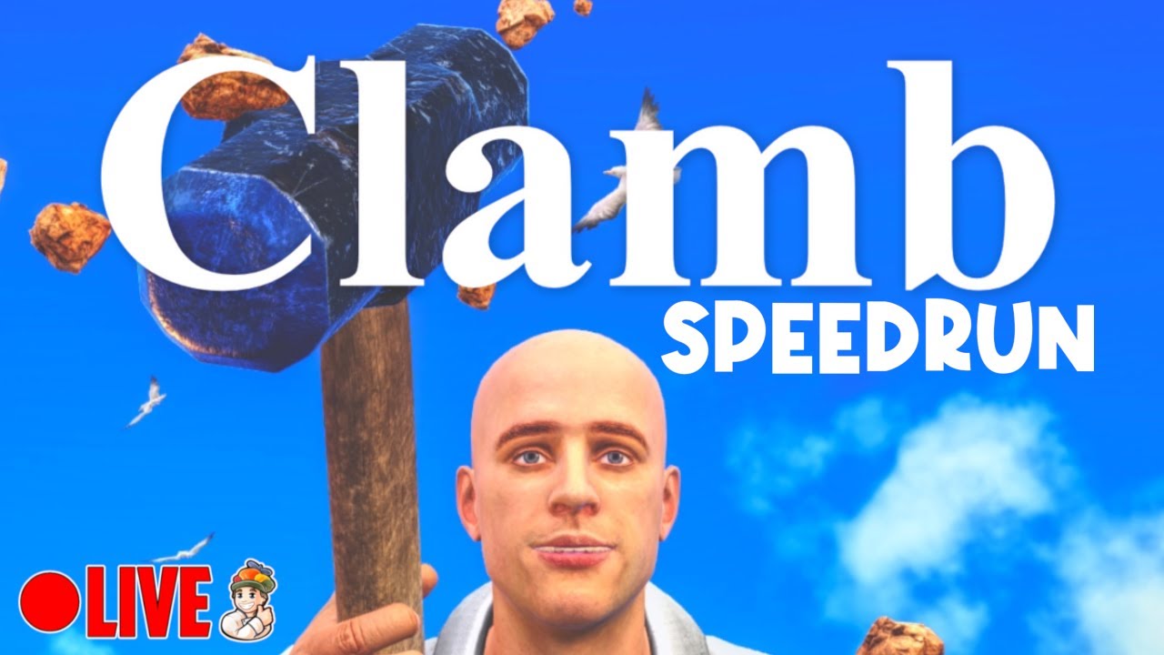 GETTING OVER IT VR IS HERE! 🔴 CLAMB VR SPEEDRUN - YouTube
