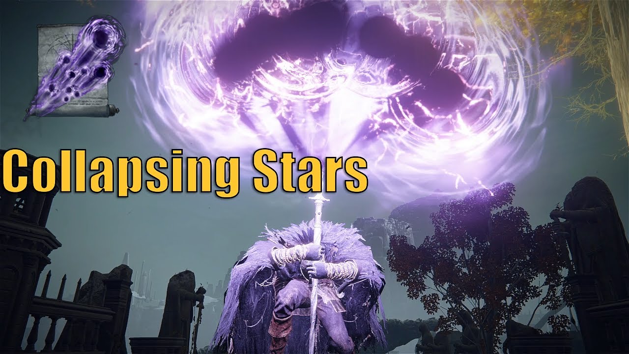 Elden Ring - Collapsing Stars (Sorcery) Showcase - YouTube