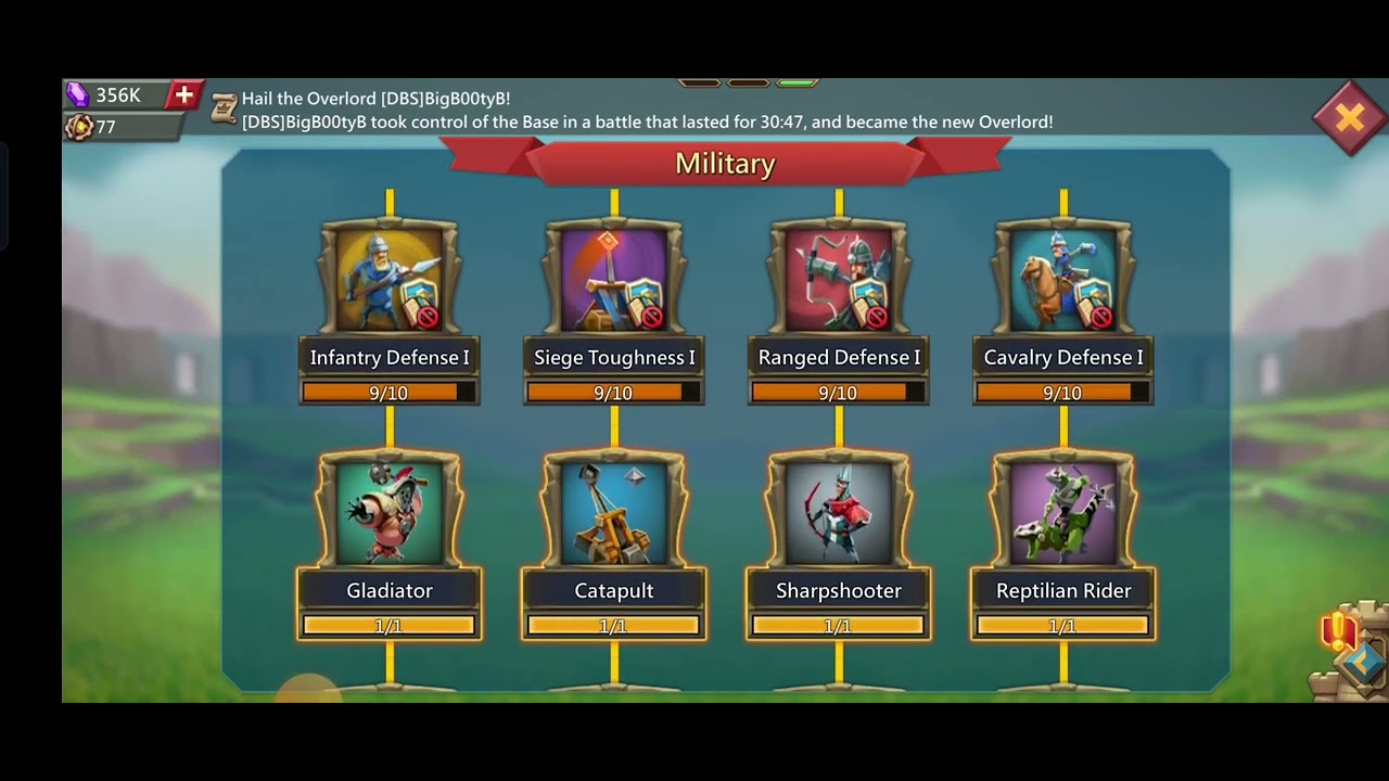 Military research for t4 |Lords Mobile| #lordsmobile - YouTube