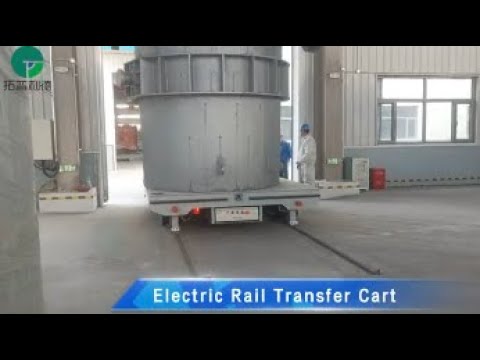 Electric Rail Transfer Cart,Motorized Workshop Handling Track Trolley ...