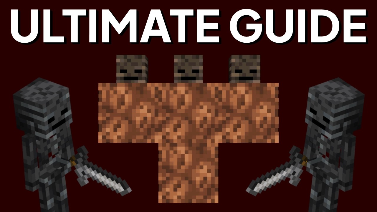 The Ultimate Guide To Minecraft Wither Skeleton Farms 26.1 - YouTube