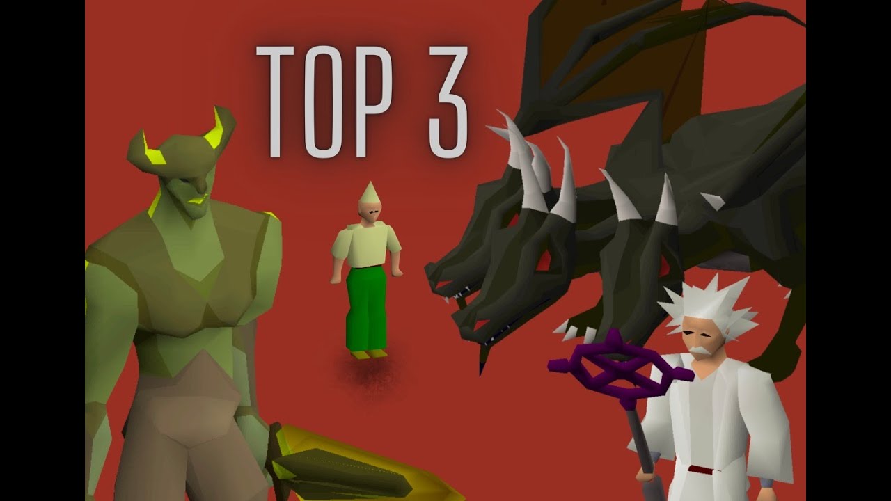 Top 3 OSRS Bosses for n00bs - YouTube