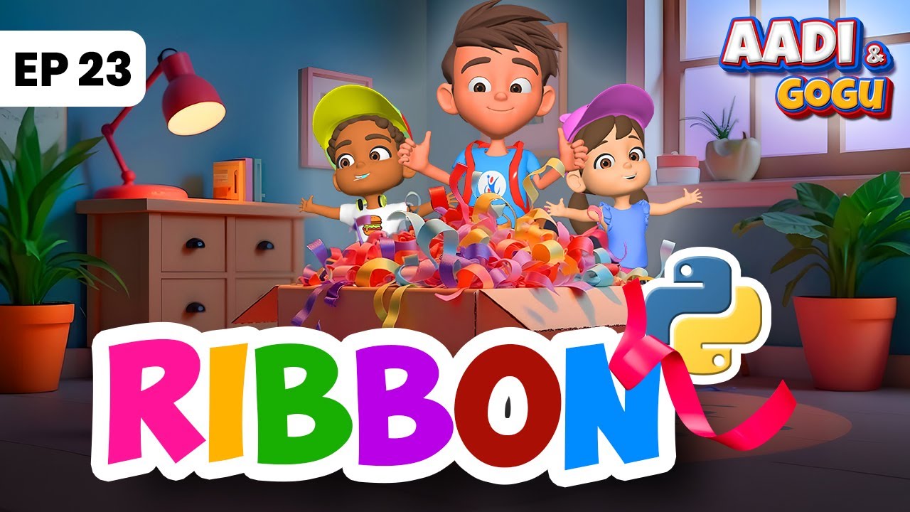 Aadi and Gogu | Ep 23 | Ribbon | Coding for Kids - YouTube