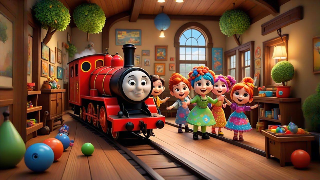 My Little Toy Train + More Nursery Rhymes & Kids Songs - YouTube
