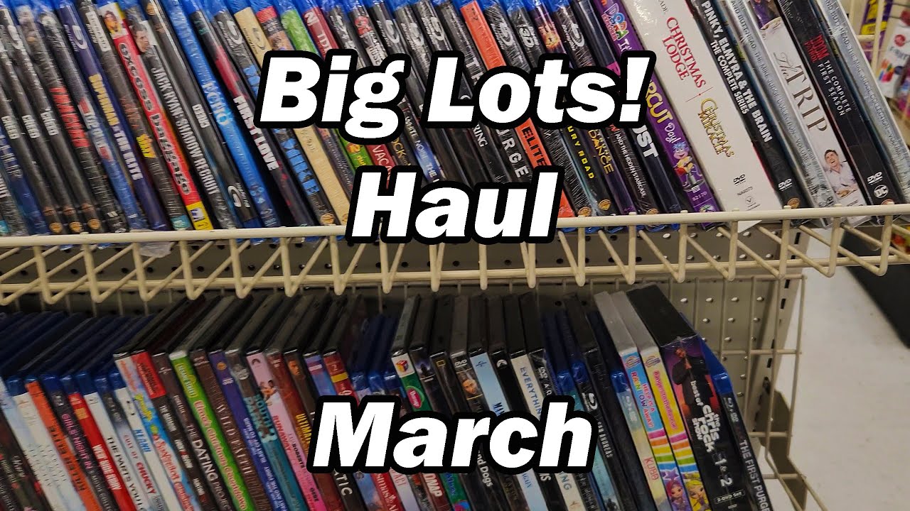 Big Lots Blu-ray/DVD/4k Hunting - YouTube