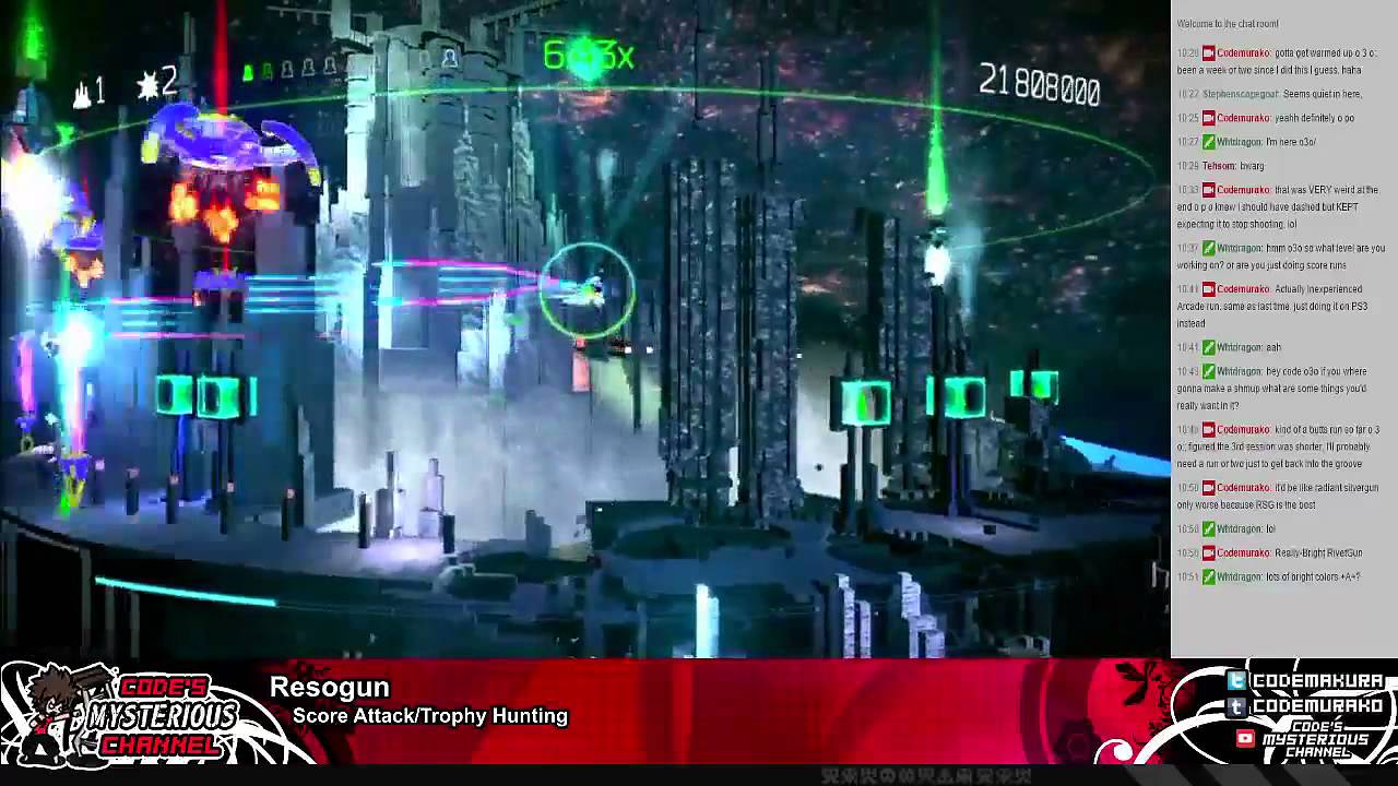 Resogun (PS3) -- World's Clumsiest 1CC (Experienced 1CC Clear) Feb 8th ...
