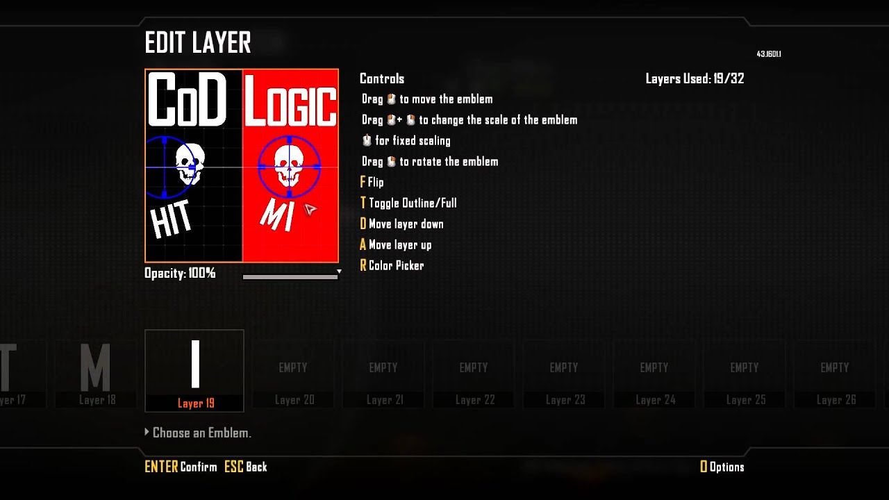 Easy Funny "CoD Logic" Emblem Black Ops 2 - YouTube