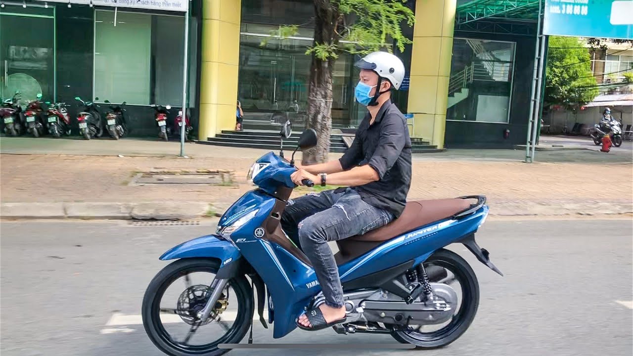 Chạy Thử Xe Yamaha Finn 115 | Yamaha Jupiter Finn Bản Cao Cấp & Tiêu ...