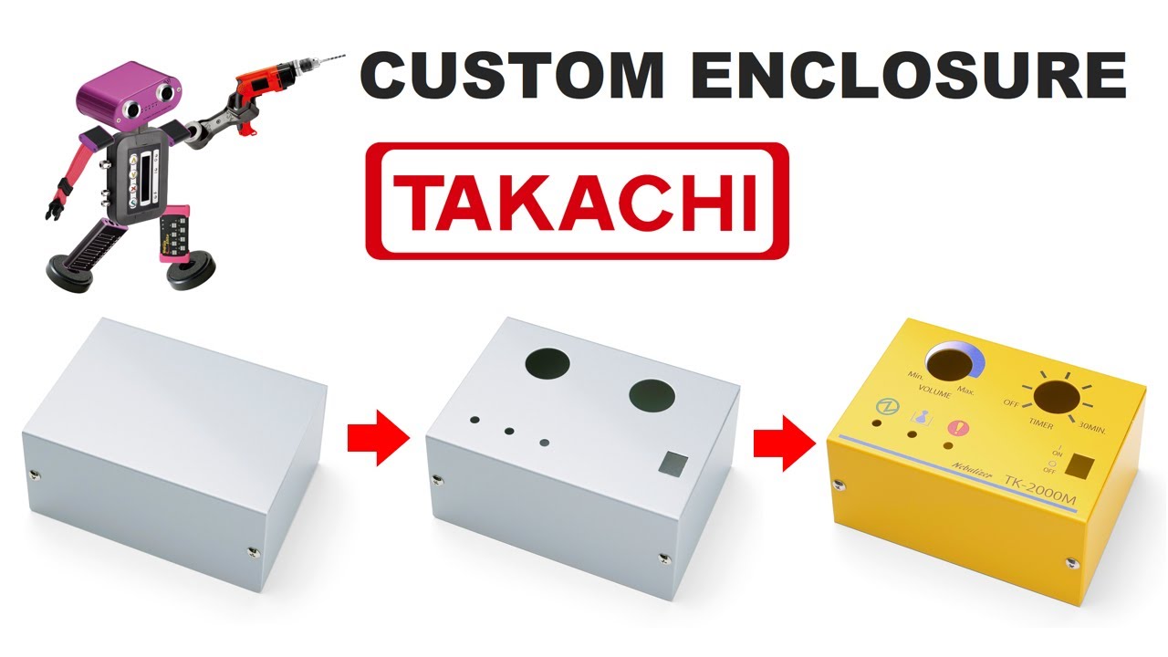 CUSTOMIZED ENCLOSURE - TAKACHI ELECTRONICS ENCLOSURE - YouTube