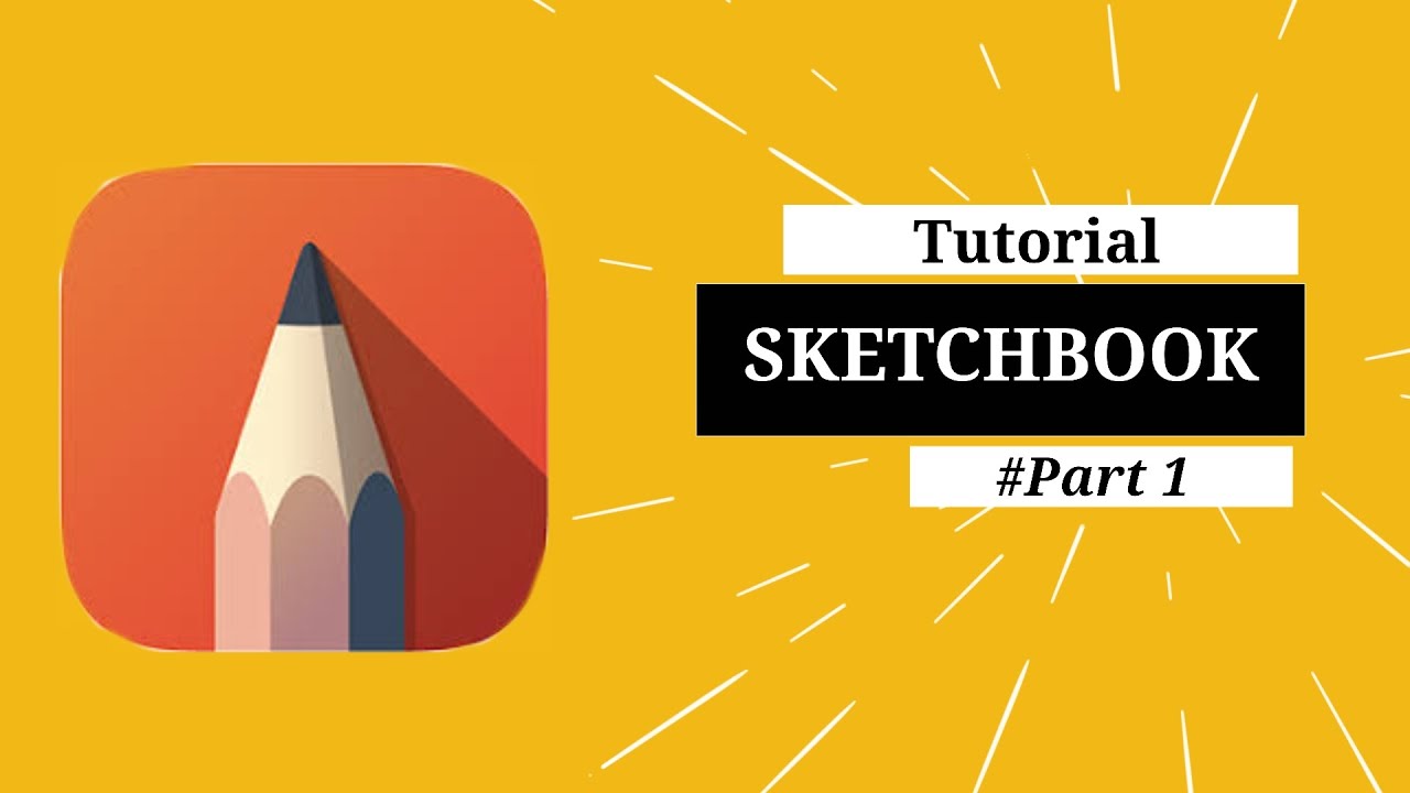 Tutorial for beginners Sketchbook Tools | easy drawing - YouTube