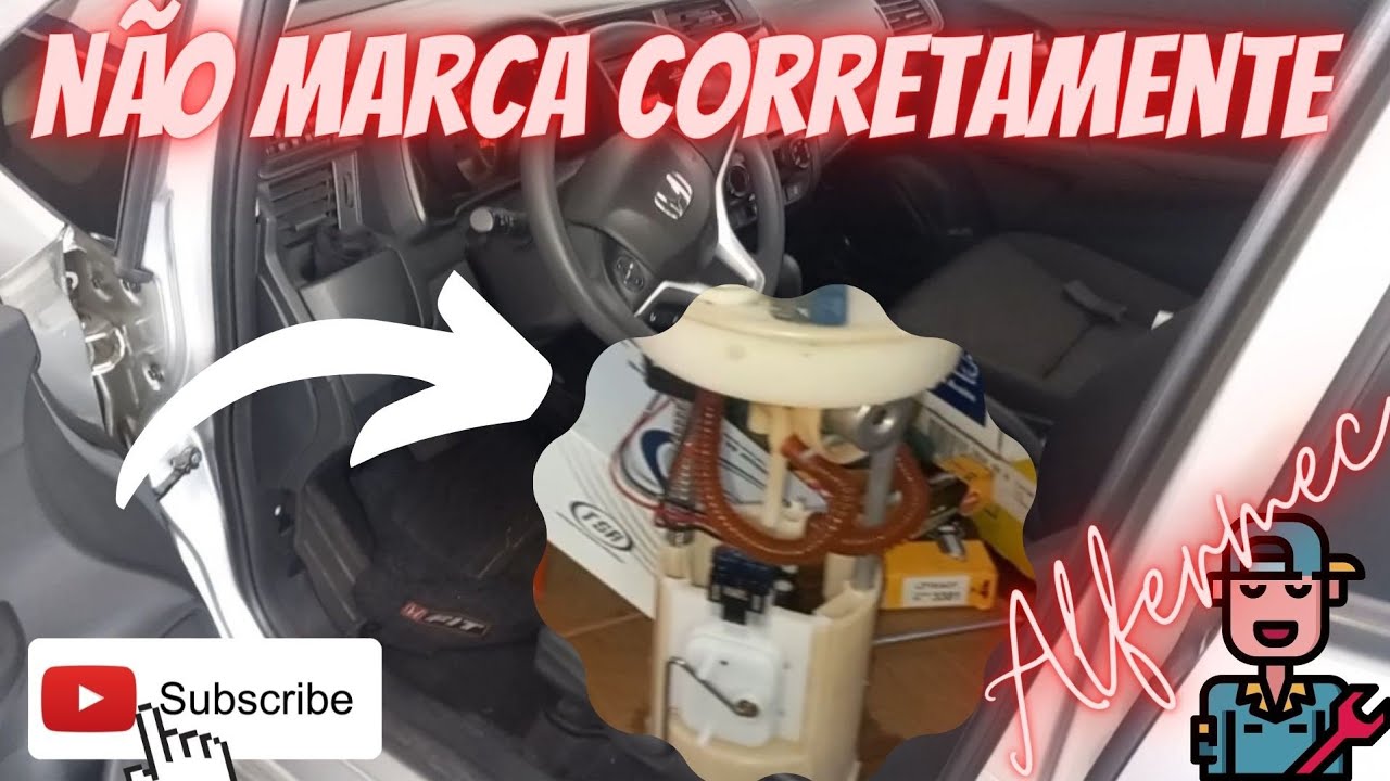 TROCA SENSOR DE NÍVEL COMBUSTÍVEL HONDA FIT - YouTube