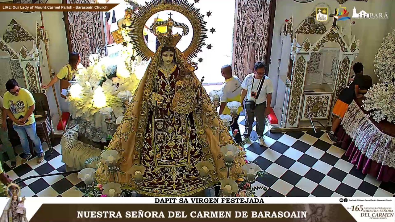 #𝗠𝗜𝗦𝗔𝗕𝗮𝗿𝗮𝘀𝗼𝗮𝗶𝗻 Live mula sa Parokya ng Nuestra Señora del Carmen ...