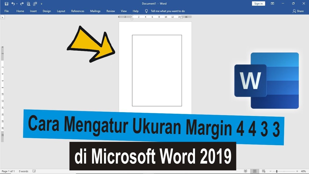 Cara Mengatur Margin 4 4 3 3 Di Word 2019 SimpleNewsVideo YouTube cara-mengatur-margin-4-4-3-3-di-word-2019-simplenewsvideo-youtube
