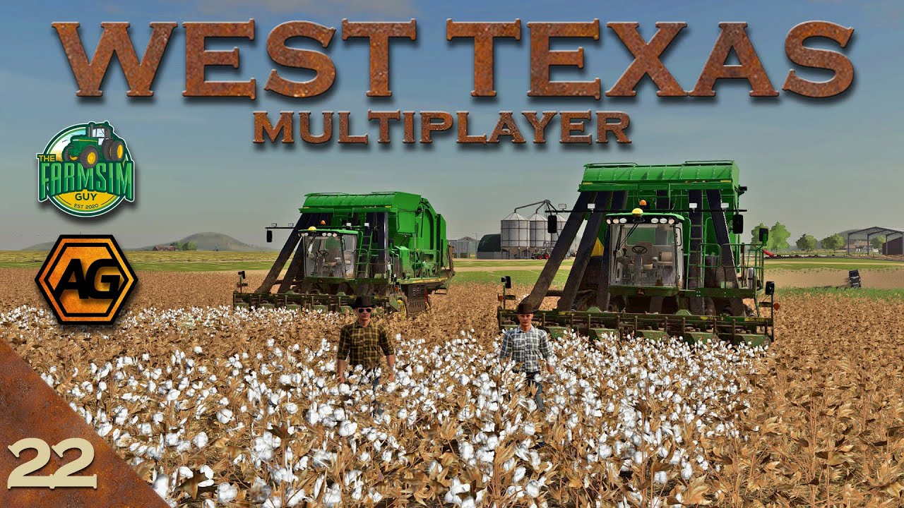 Last Harvest of the season - West Texas Multiplayer - Ep22 - FS19 - YouTube