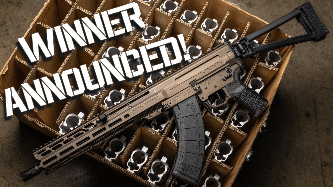 March Winner Announced! Mk47 12.5" DISSENT Pistol! - YouTube