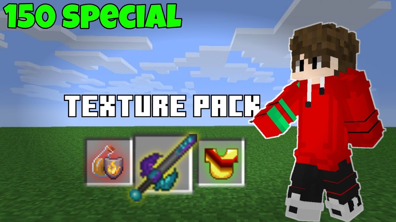 Most unique texture pack in pe||150 special texture pack for pe - YouTube