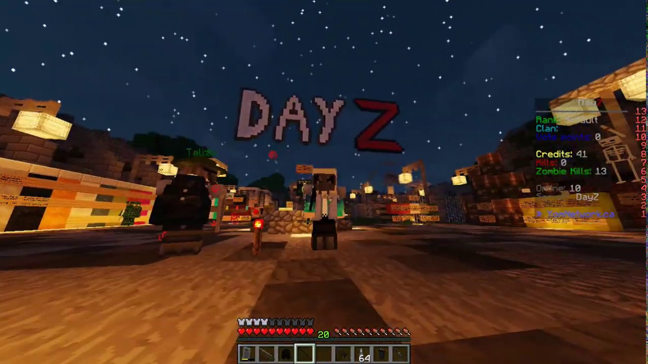 Mini Juego | Apocalipsis Zombie | Server Minecraft - Yom Network - YouTube