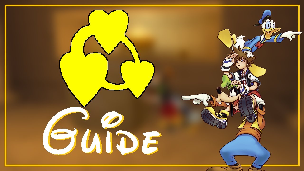 How to Find EVERY YELLOW TRINITY - Kingdom Hearts Final Mix - YouTube