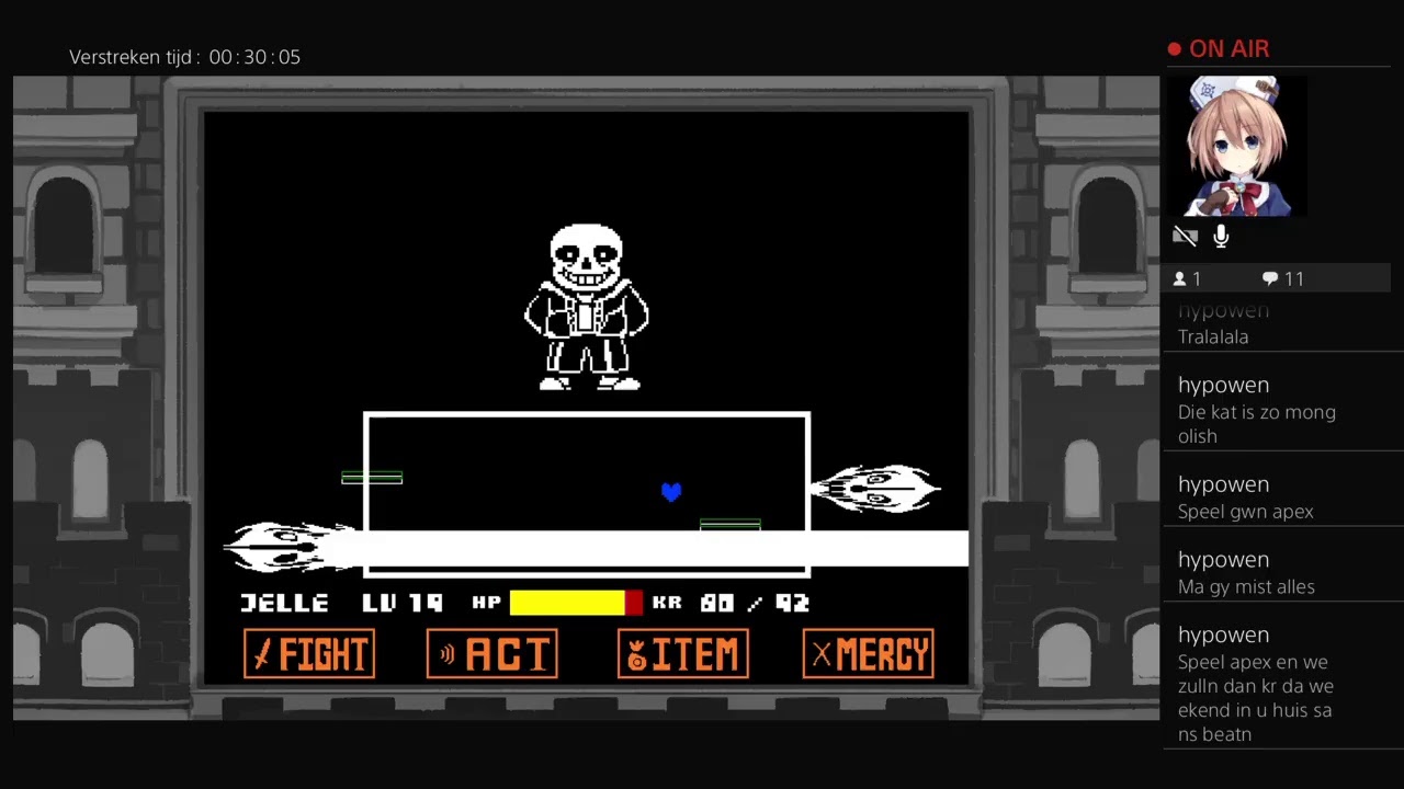 Trying to beat sans - YouTube
