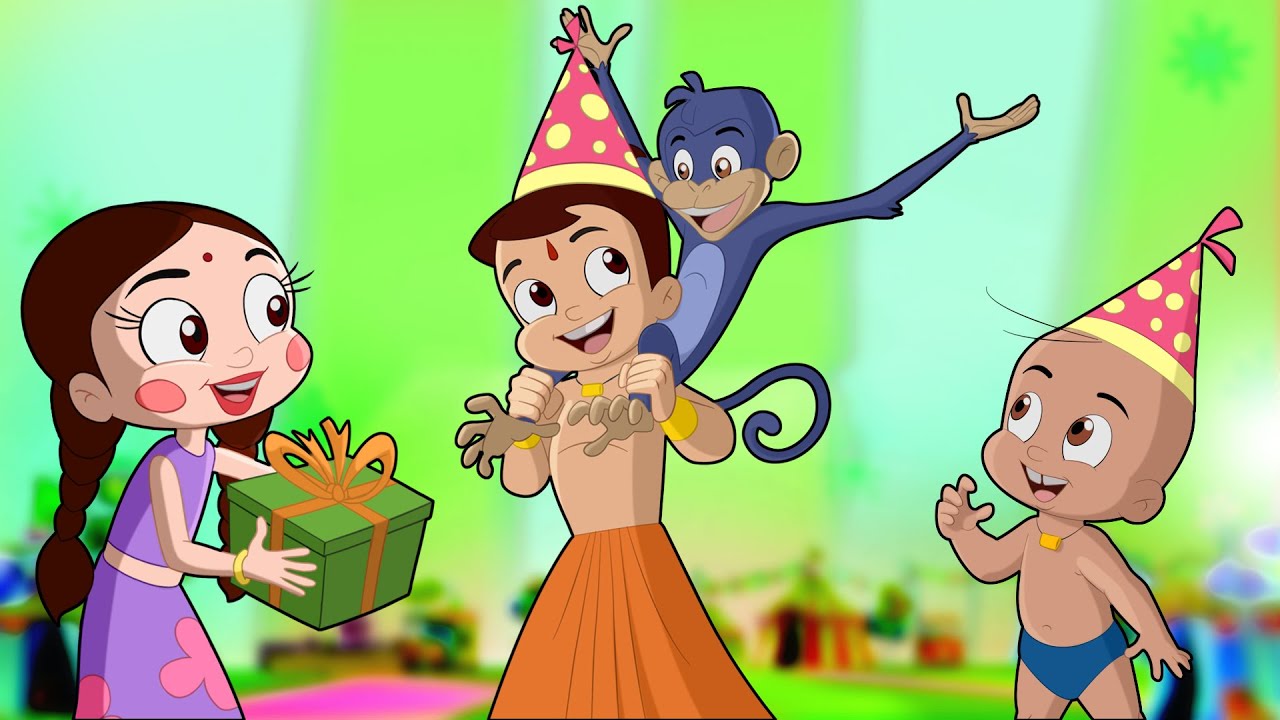 Chutki - Chhota Bheem ka Birthday | Cartoons for Kids | Special Video ...