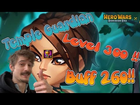 Hero Wars - Temple guardian Level 300 (Buff 260) Auto! LOWEST Lara ...