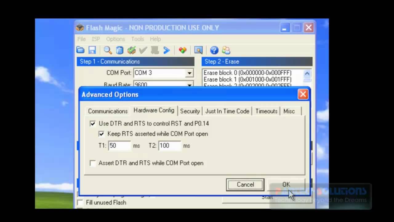 LCD INTERFACE WITH ARM7 LPC2148 TYRO - YouTube