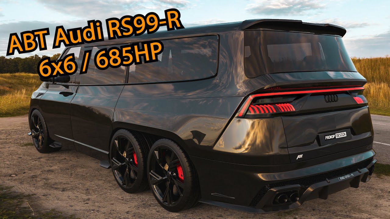 2022 ABT Audi RS99-R Transporter 6x6 685HP - YouTube