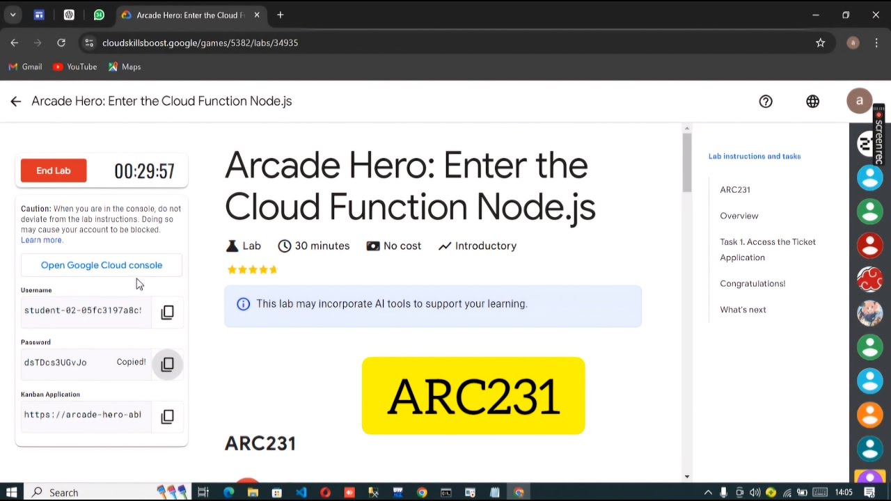 Arcade Hero: Enter the Cloud Function Node.js ab #solution || #ARC231 # ...