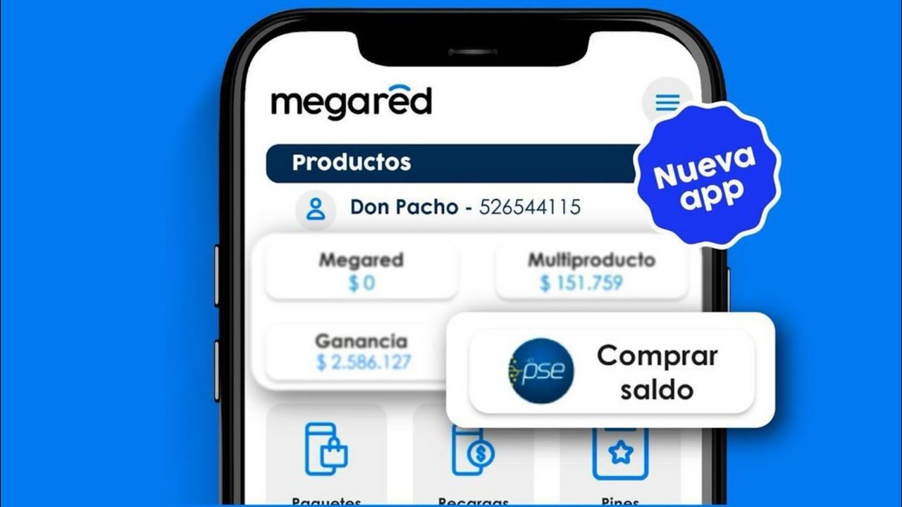 Así de fácil recargas tu plataforma Megared a través del botón PSE 😎 ...